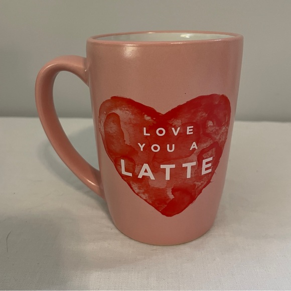 Ayesha Curry | Dining | Ayesha Curry Love You A Latte Pink And Red ...